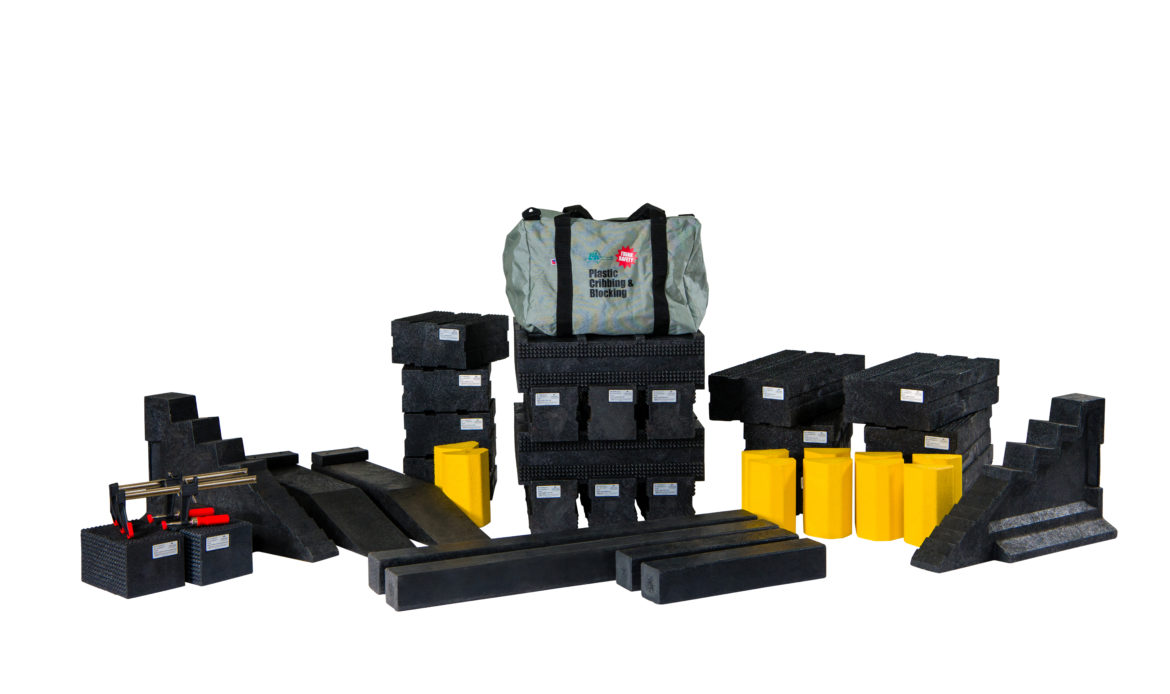 Firefighting Cribbing - Rescue Stabilization Safety (Extrication)